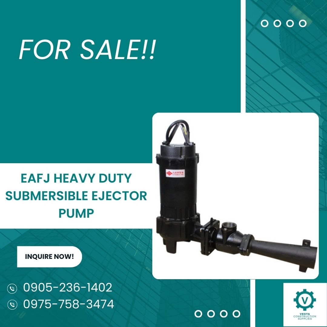 HEAVY DUTY SUBMERSIBLE EJECTOR PUMP, Commercial & Industrial ...