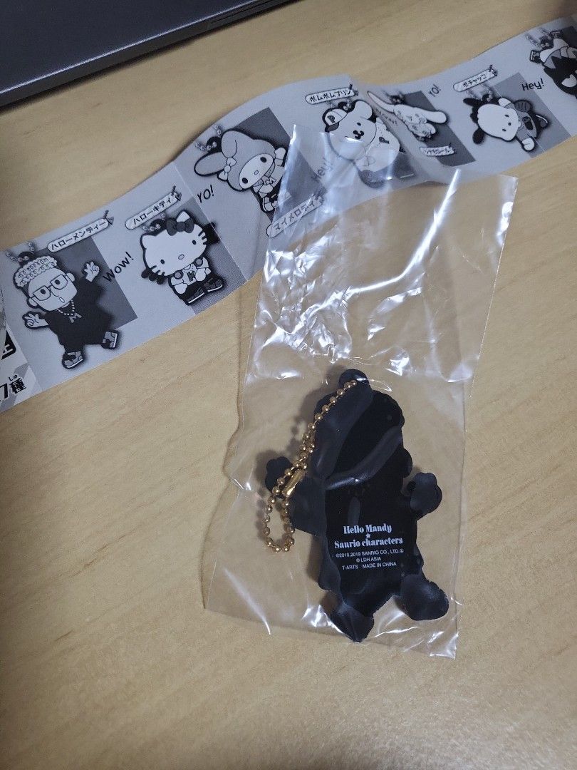Hello Mandy x sanrio keychain, Hobbies & Toys, Toys & Games on Carousell