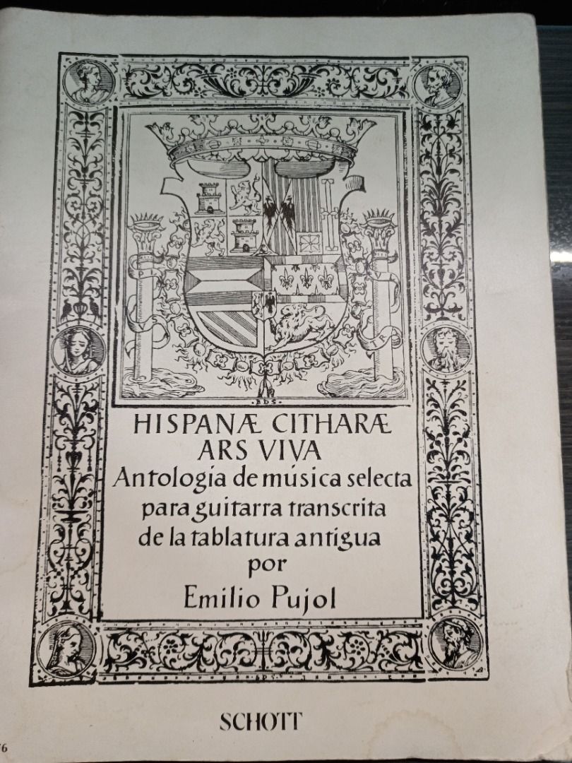 Hispanae Citharae Ars Viva Renaissance Period, Hobbies & Toys, Music ...