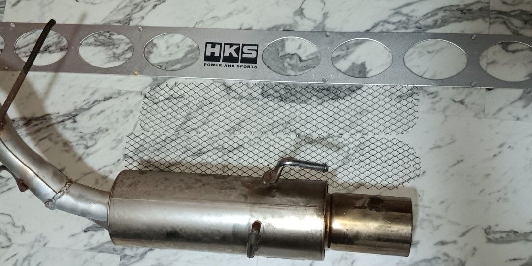 HKS Hi-Power muffler, Car Accessories, Accessories on Carousell