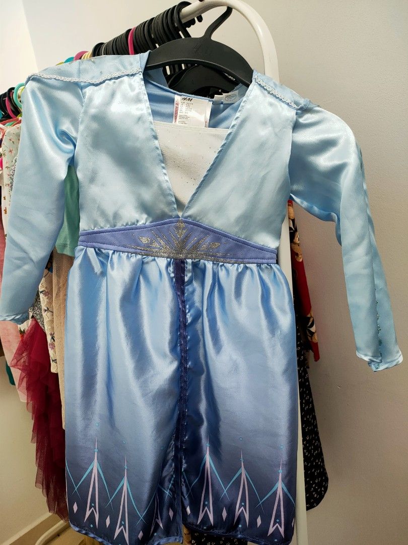H&M Fancy dress (Elsa frozen), Babies & Kids, Babies & Kids Fashion on ...