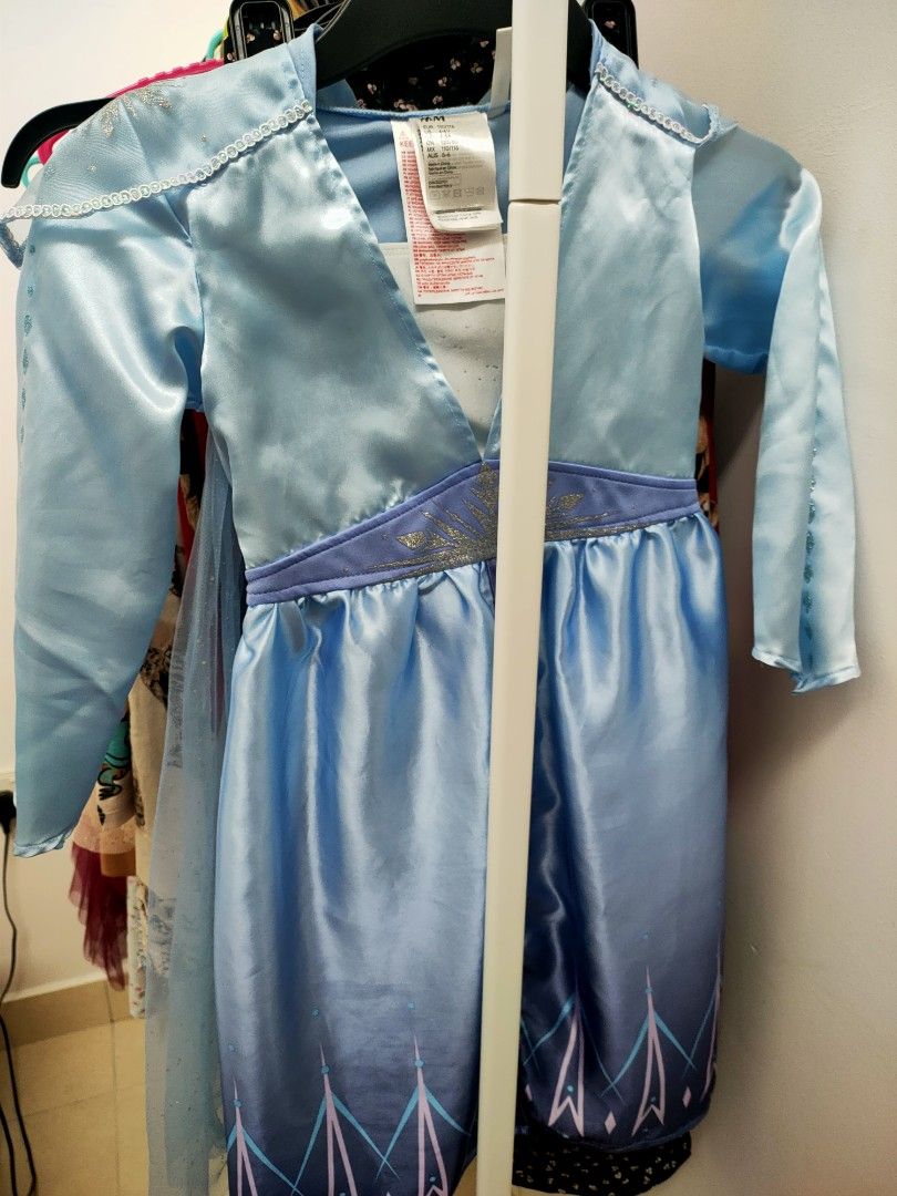 H&M Fancy dress (Elsa frozen), Babies & Kids, Babies & Kids Fashion on ...