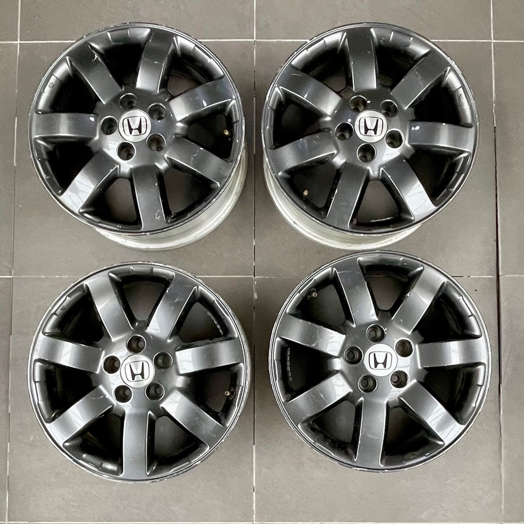 HONDA ORIGINAL RIMS, Car Accessories, Tyres & Rims on Carousell