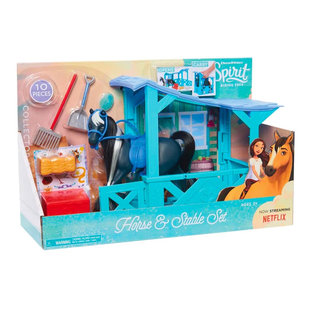 Horse & Stable Set, Hobbies & Toys, Toys & Games on Carousell