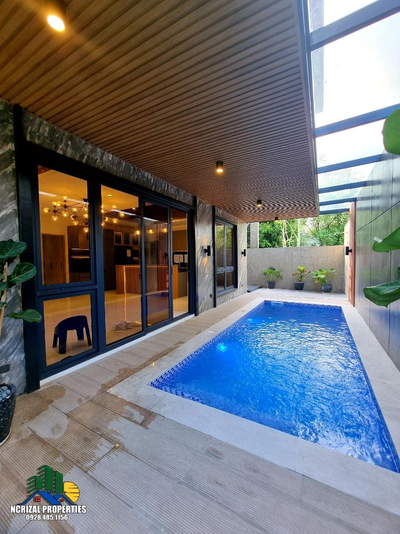 House w/ Pool in Taytay nr Antipolo Cainta Pasig Modern Design ...