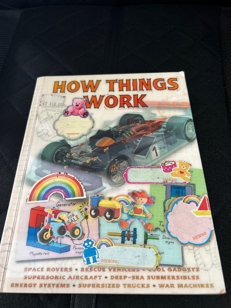 HOW THINGS WORK book, Hobbies & Toys, Books & Magazines, Children's ...