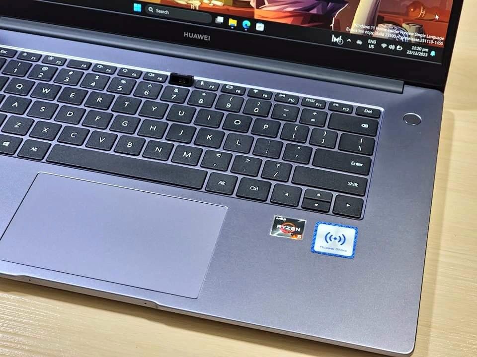 Huawei Matebook BOHK-WAX9X D15 AMD ryzen 5 3500U, 8Gb Ram 256Gb NVMe ...