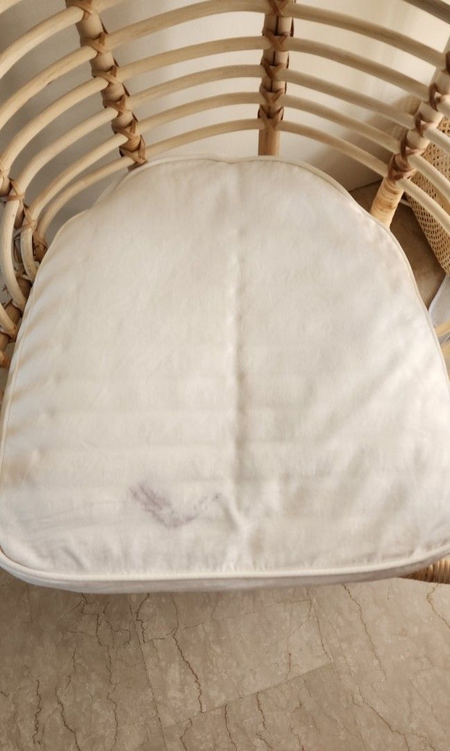 IKEA buskbo rattan arm chair, Furniture & Home Living, Furniture ...