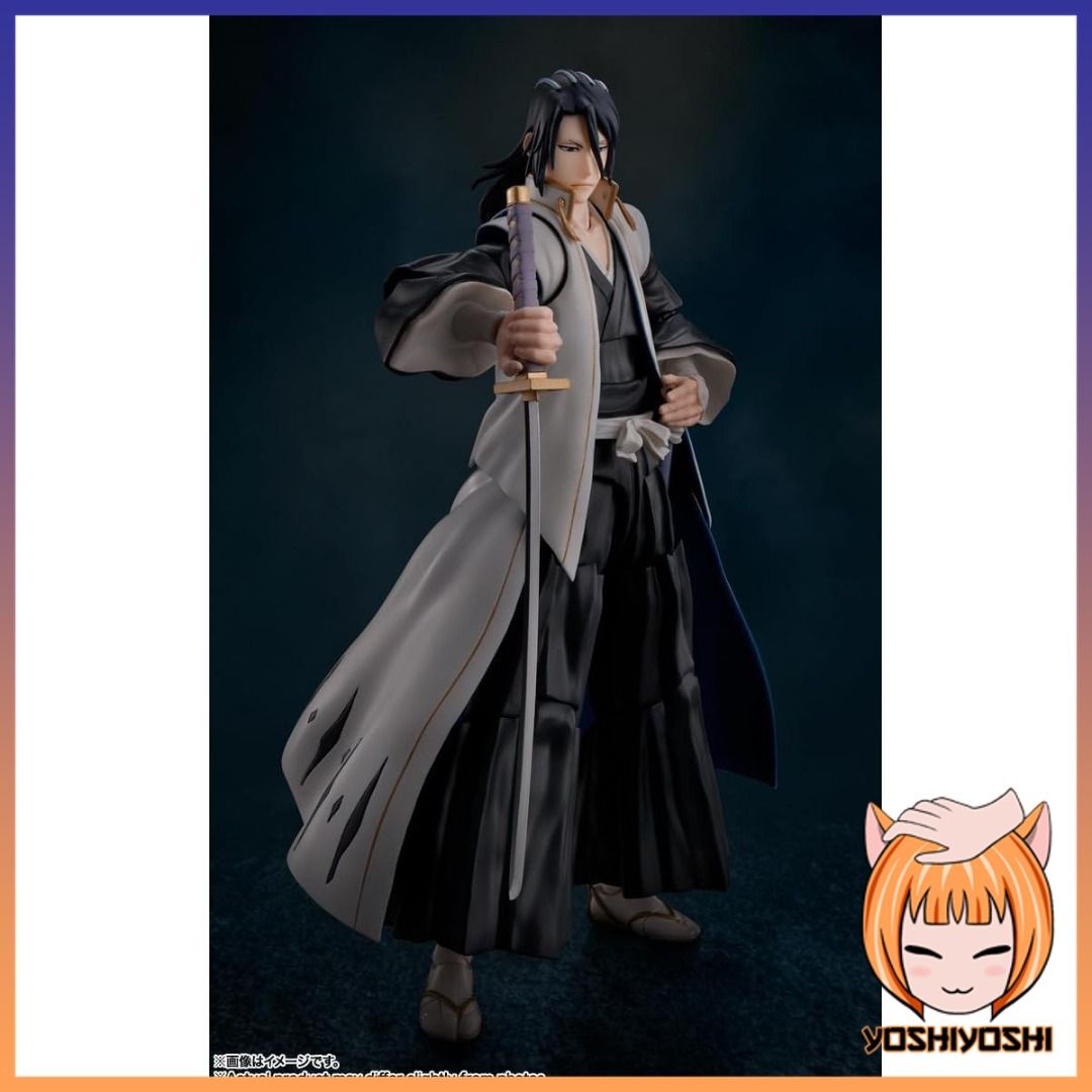 Instock S.H. Figuarts BLEACH Byakuya Kuchiki SHF, Hobbies & Toys, Toys & Games on Carousell