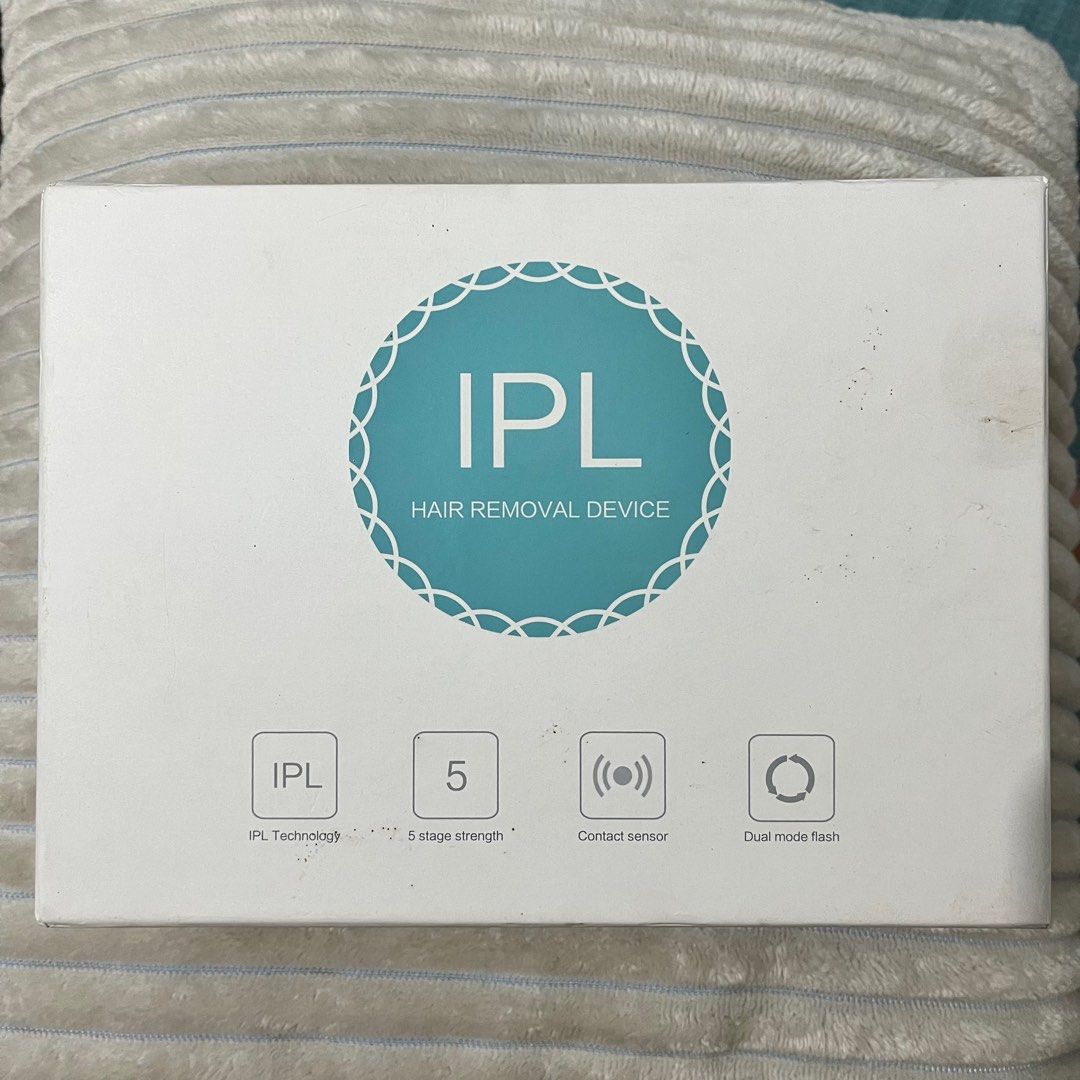 IPL Hair Removal Device Complete Set with box, Beauty & Personal Care ...