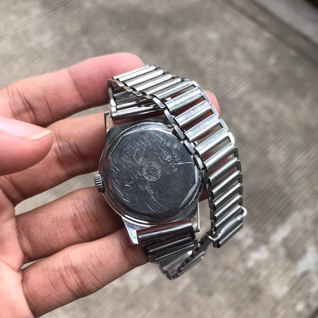 Jam tangan vintage military sowan west and Watch Automatic antik kuno ...