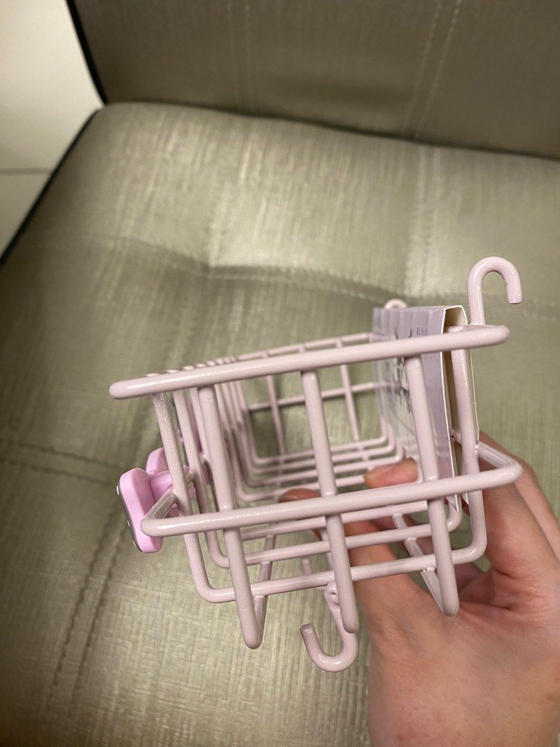 Japan Original Kuromi OSHI Grid System Storage Basket Home, Hobbies ...