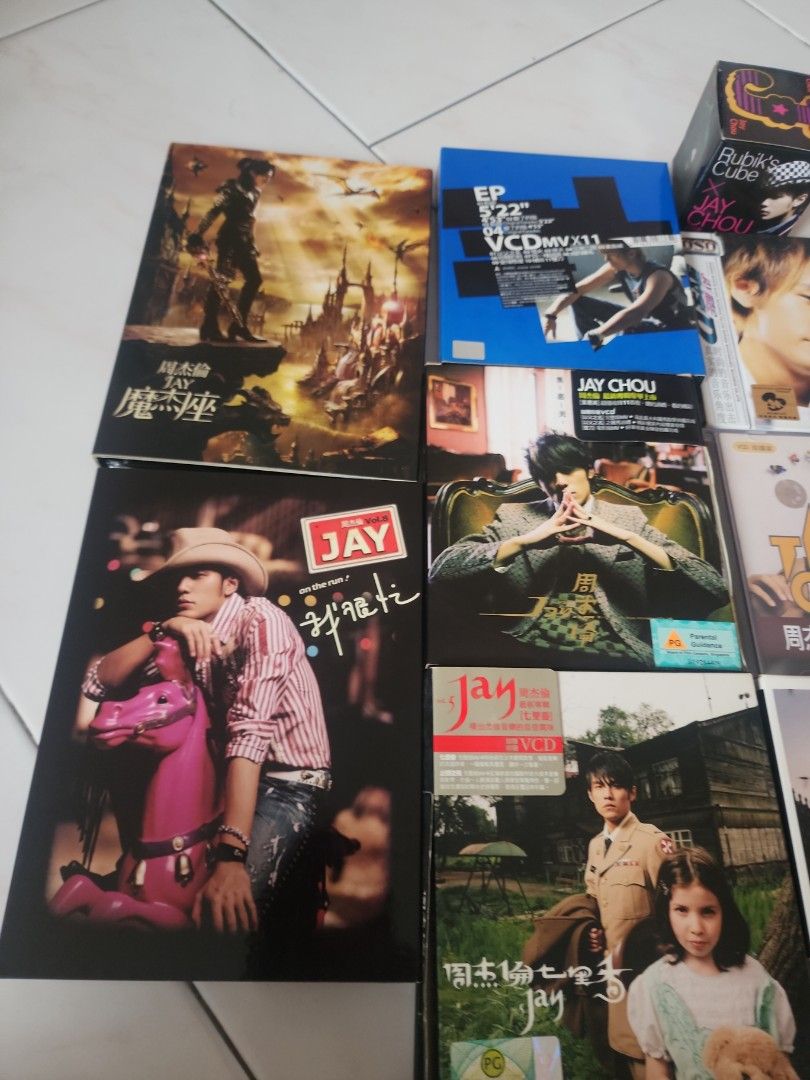 Jay Chou album collection, Hobbies & Toys, Music & Media, CDs & DVDs on ...