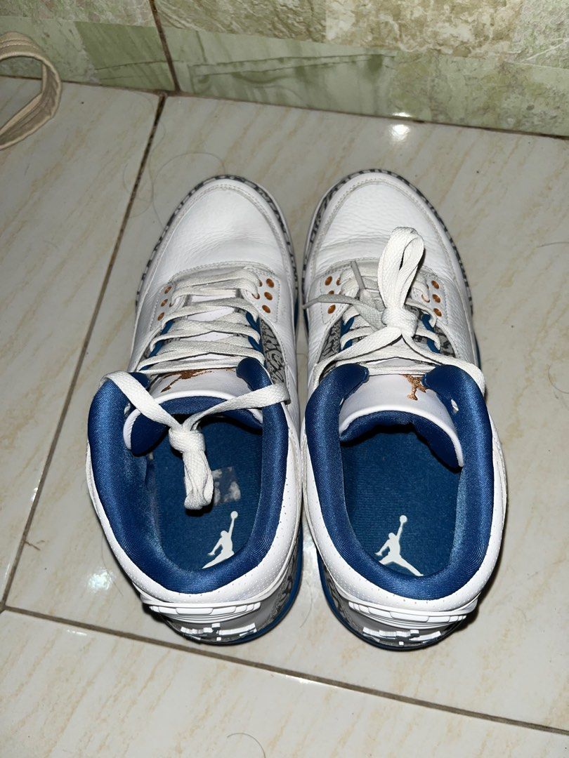 Jordan 3 Wizard PE, Fesyen Pria, Sepatu , Sneakers di Carousell