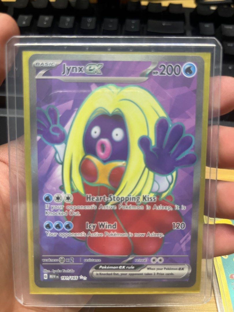 Jynx EX Full Art (151), Hobbies & Toys, Toys & Games on Carousell
