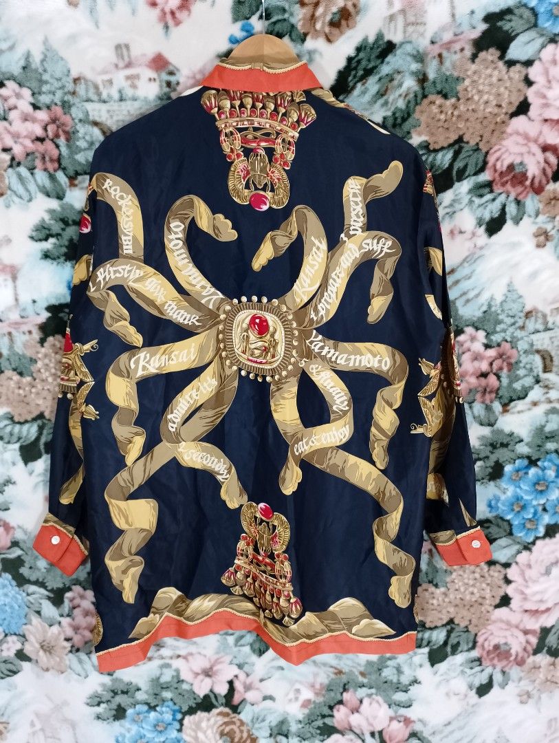 KANSAI YAMAMOTO SHIRT, Men's Fashion, Tops & Sets, Formal Shirts on Carousell