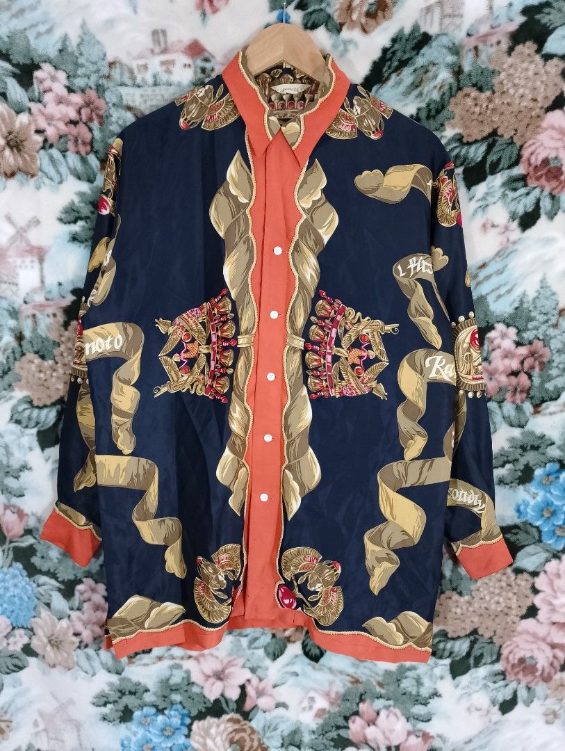 KANSAI YAMAMOTO SHIRT, Men's Fashion, Tops & Sets, Formal Shirts on Carousell