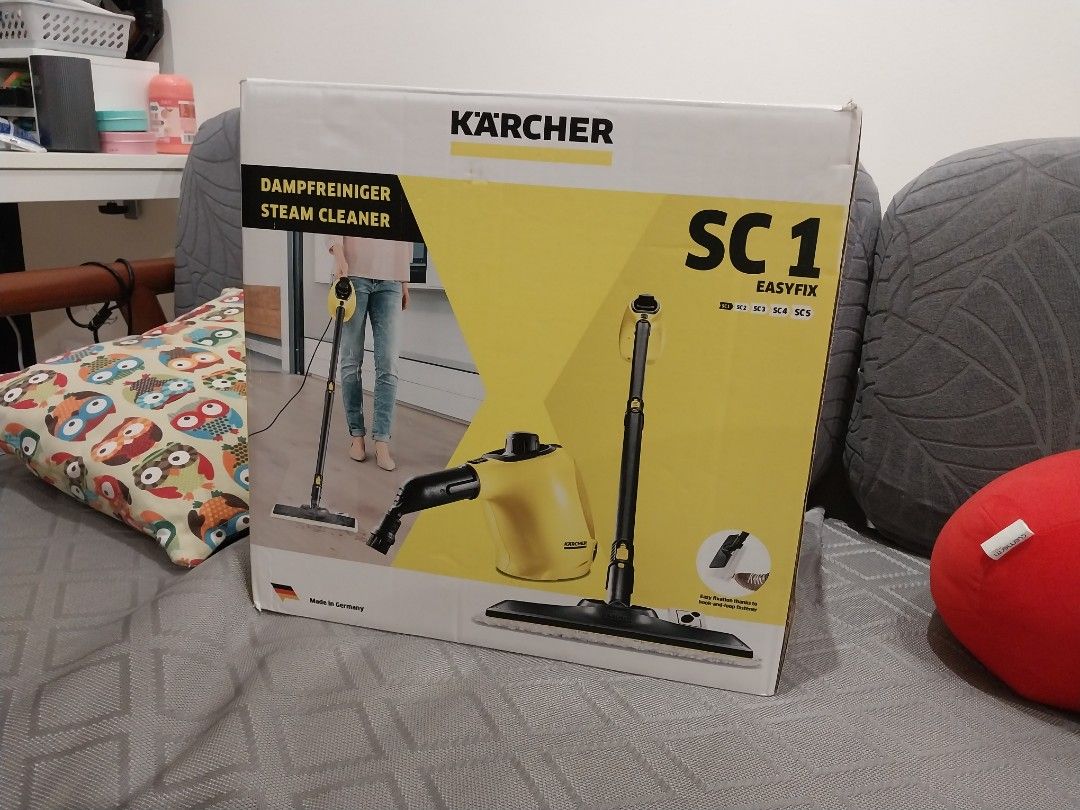 Karcher SC1 EASYFIX set with all accessories (with mop extende4, TV ...