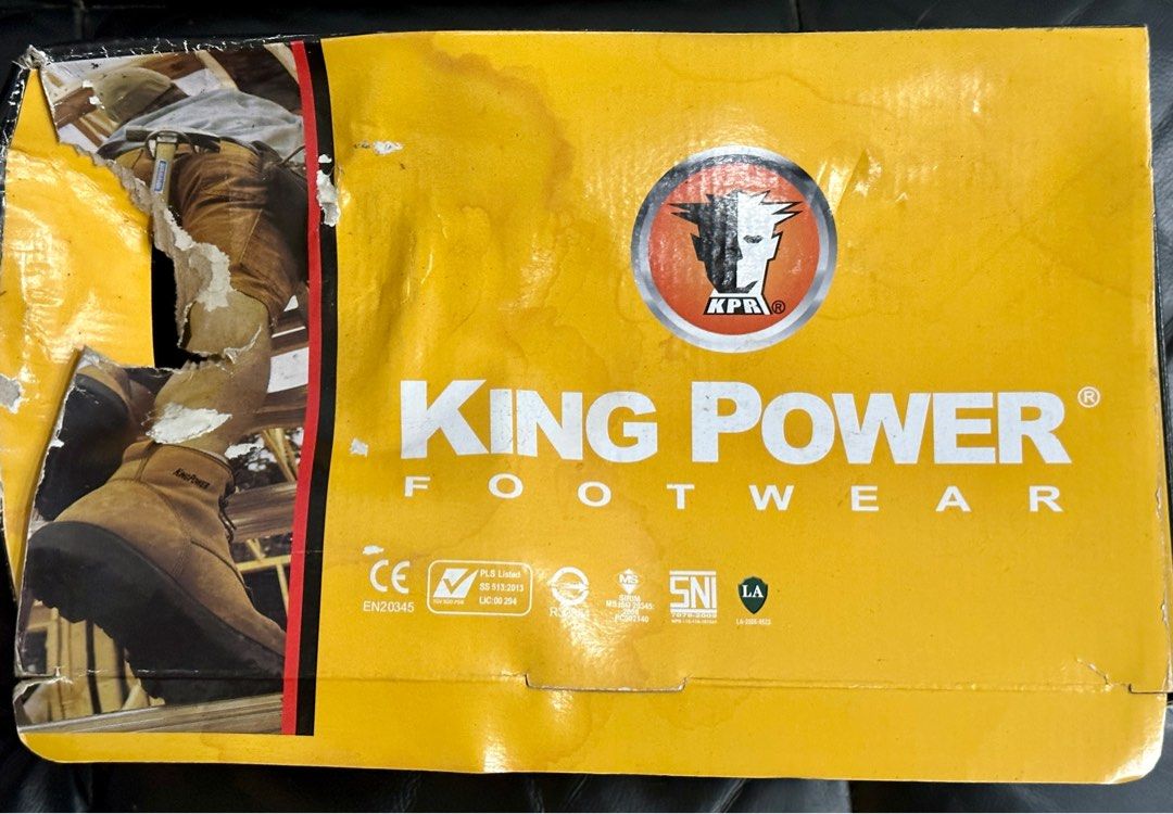 KING POWER COMPOSITE TOE SAFETY SHOE, Men's Fashion, Footwear, Boots on ...