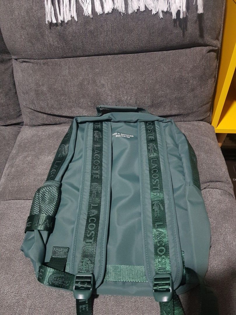 Lacoste Nylon Backpack, Men's Fashion, Bags, Backpacks on Carousell