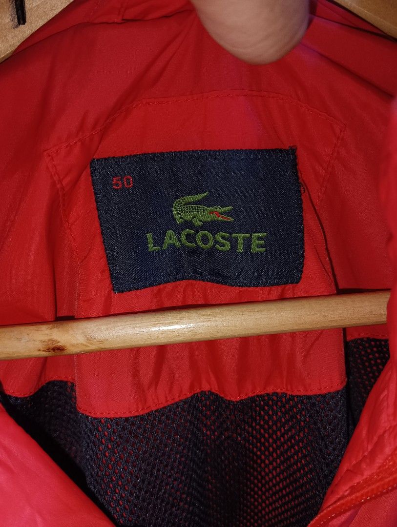 Lacoste windbreaker packable hoodie, Men's Fashion, Coats, Jackets and ...