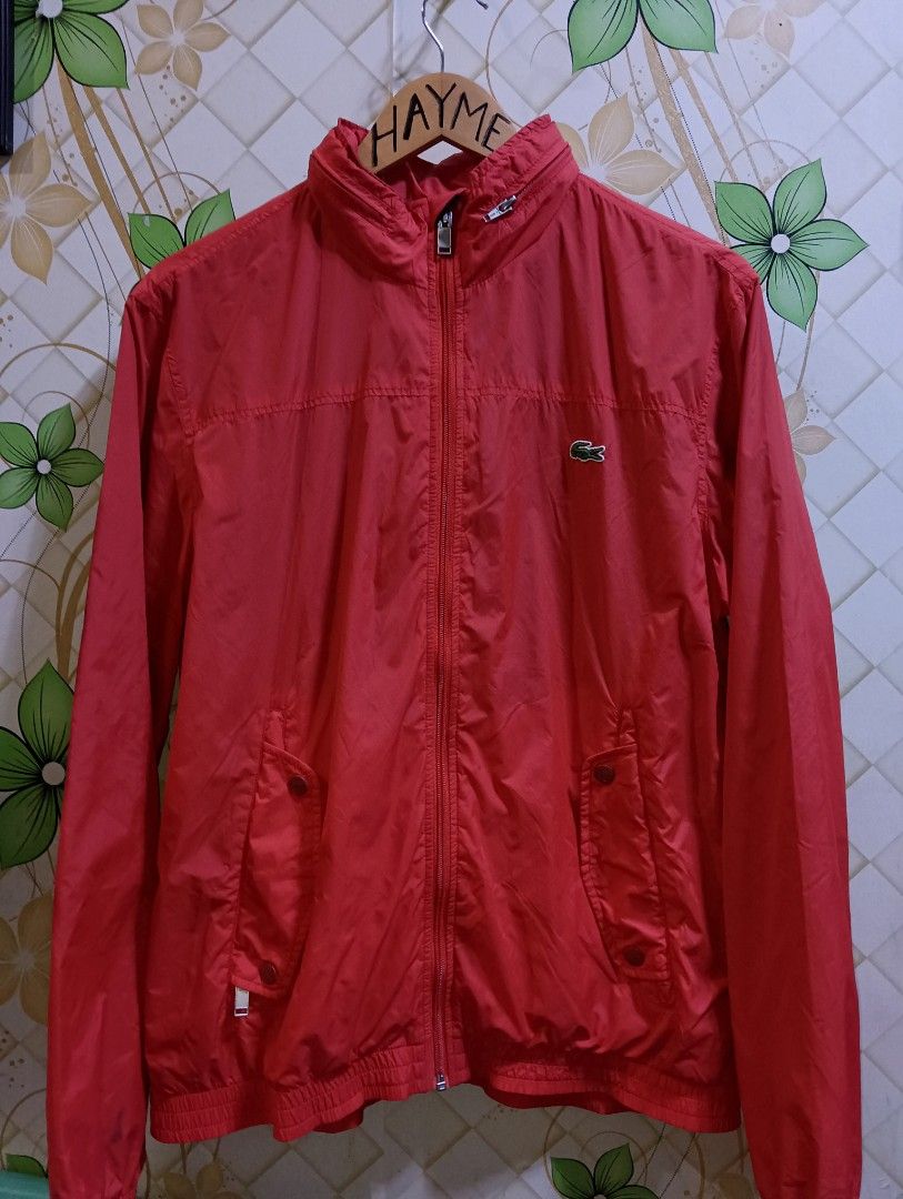 Lacoste windbreaker packable hoodie, Men's Fashion, Coats, Jackets and ...
