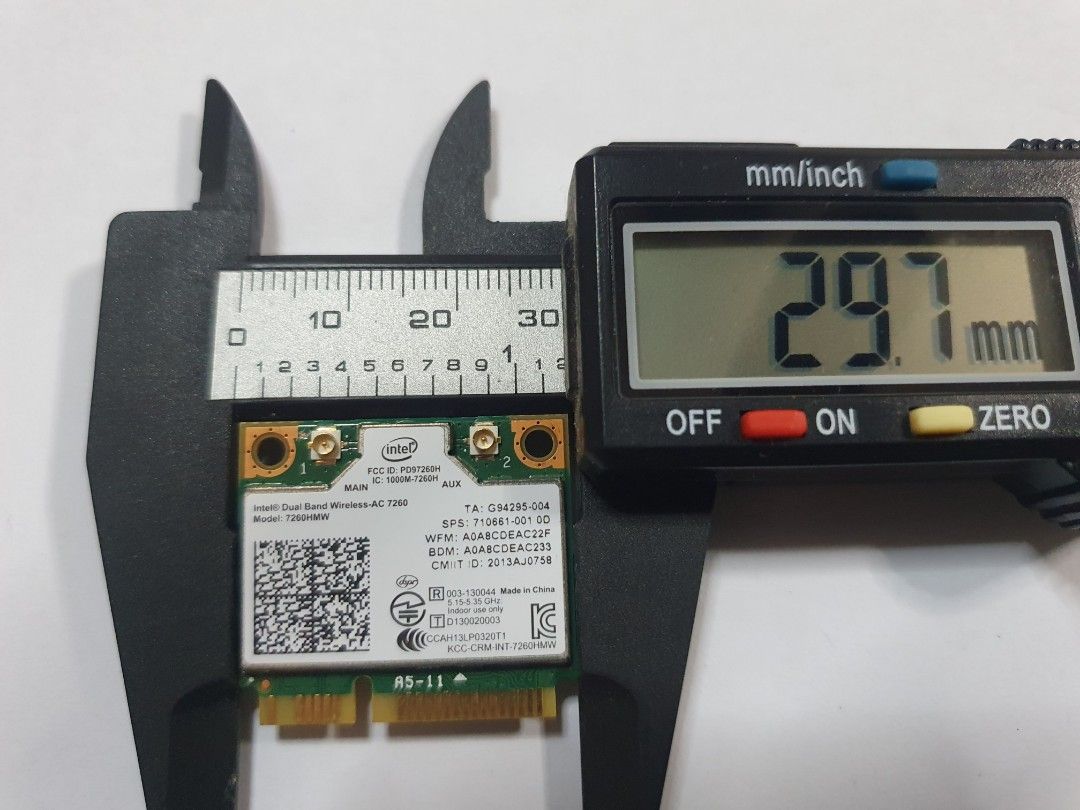 Laptop Wifi card / Intel AC 7260 / Intel Wifi Link 5100 / Atheros ...