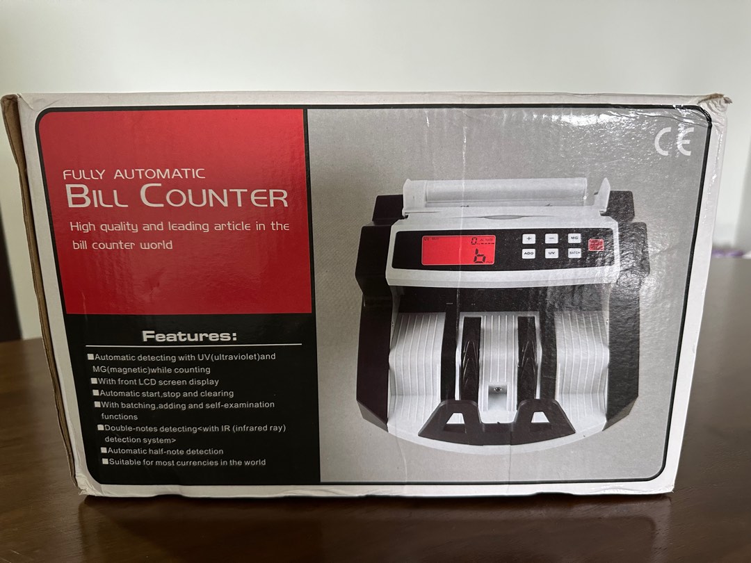 LCD display currency cash counter, Everything Else on Carousell