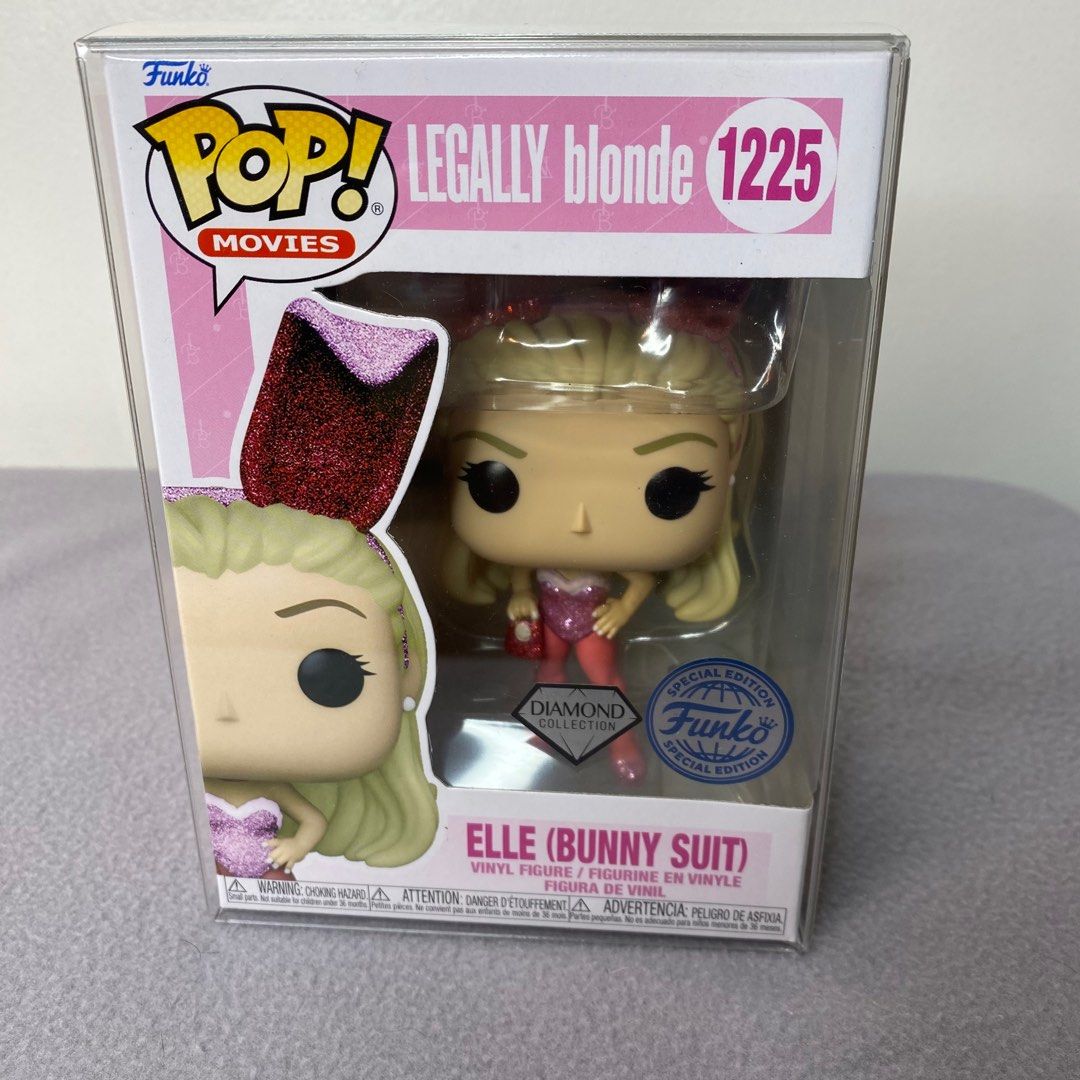 Legally Blonde Elle Bunny Suit Diamond Glitter Funko Pop, Hobbies ...