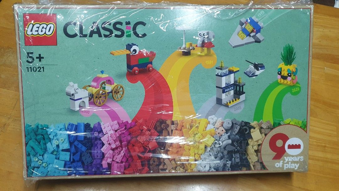 LEGO Classic 11021 90 Years of Play, Hobbies & Toys, Toys & Games on ...