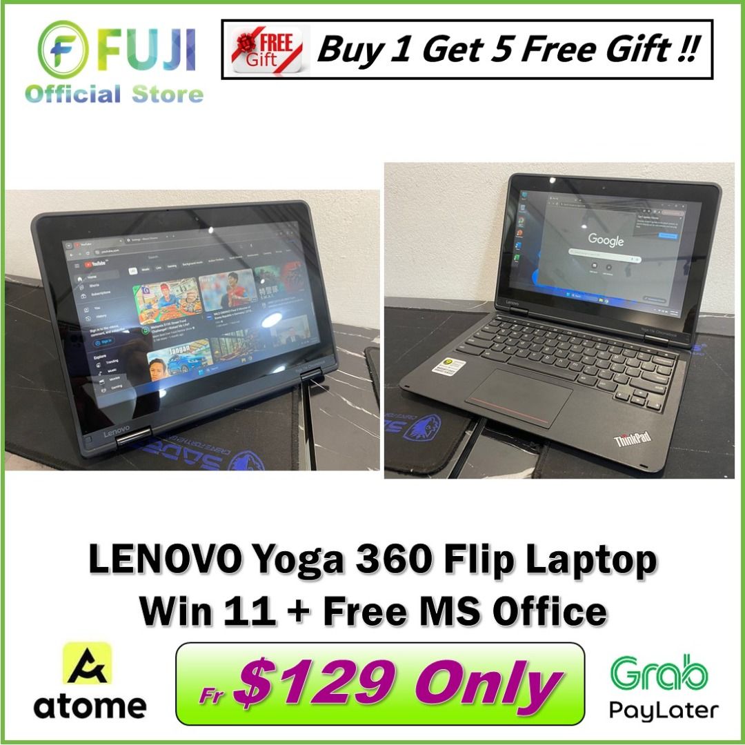 Lenovo Yoga 360 Flip Laptop + Tablet - Good Condition For Sale - 2 in 1 ...