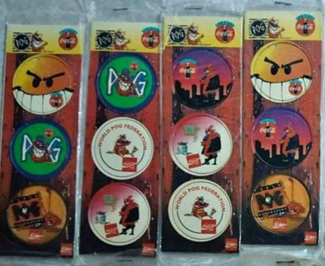 LF Coke Pogs and Slammers, Hobbies & Toys, Toys & Games on Carousell