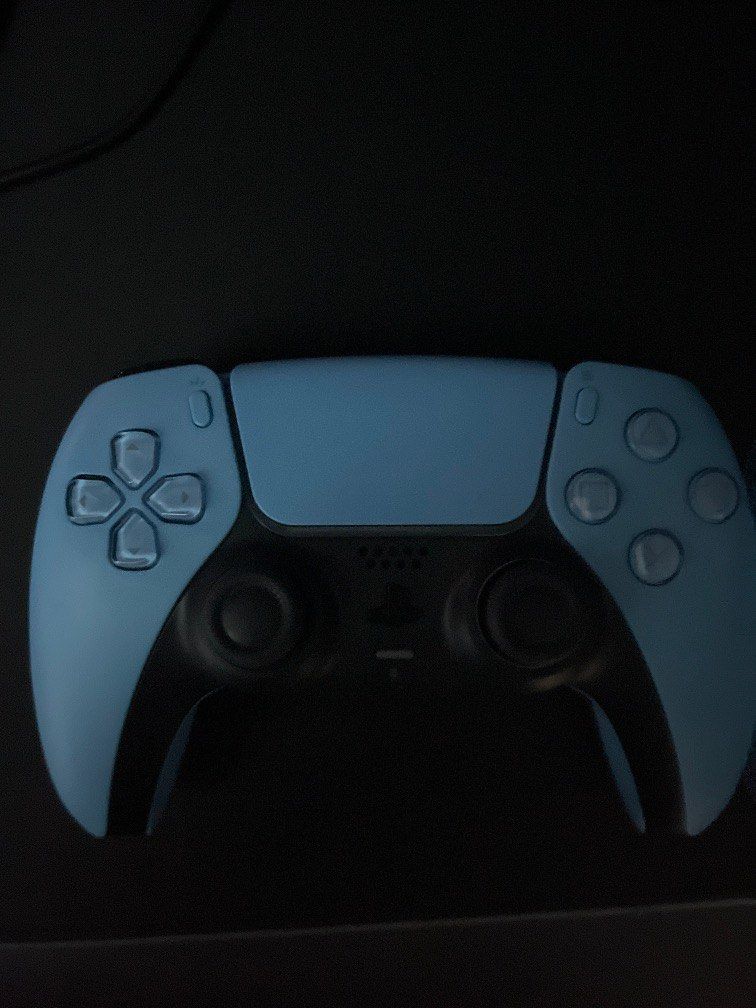 Light Blue PS5 Controller, Video Gaming, Gaming Accessories ...