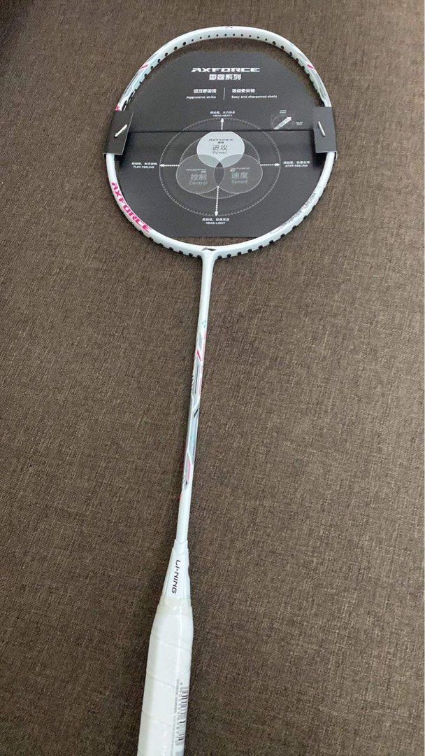 Lining Axforce Cannon racket, Sports Equipment, Sports & Games, Racket ...