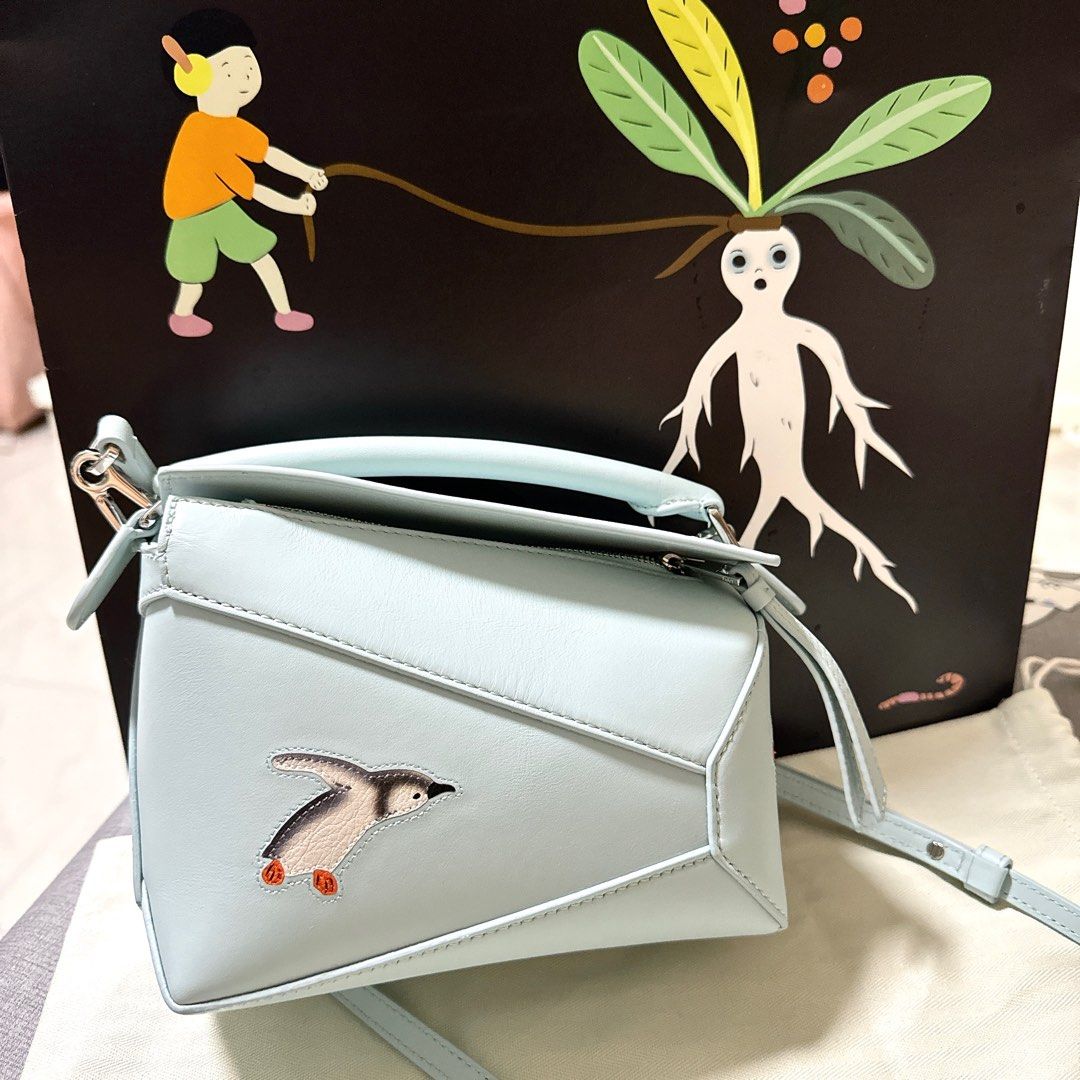 Loewe Suna Fujita mini puzzle, Luxury, Bags & Wallets on Carousell
