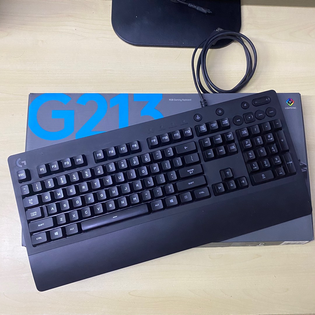 Logitech G213 Prodigy Gaming Keyboard Computers And Tech Parts And Accessories Computer Keyboard