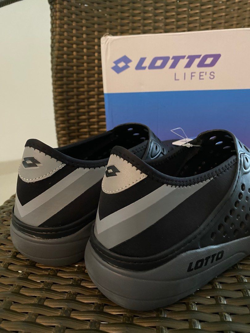 Lotto lightweight holes water beach slip in mule step sandals ...