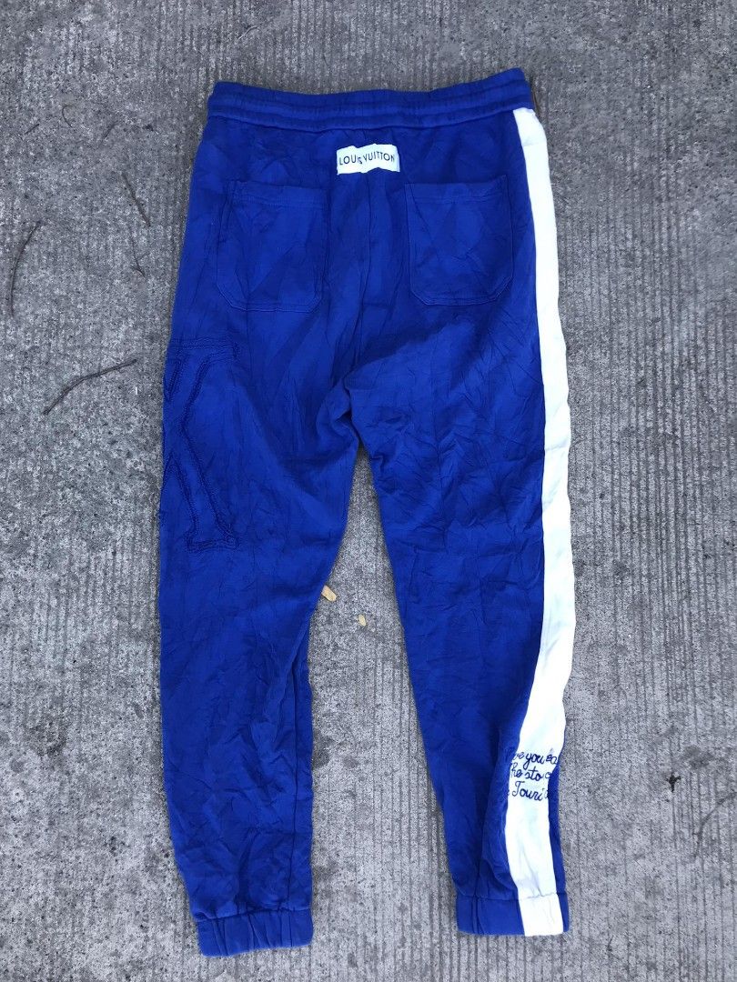 Louis Vuitton LV Sweat Pants, Men's Fashion, Bottoms, Joggers on Carousell