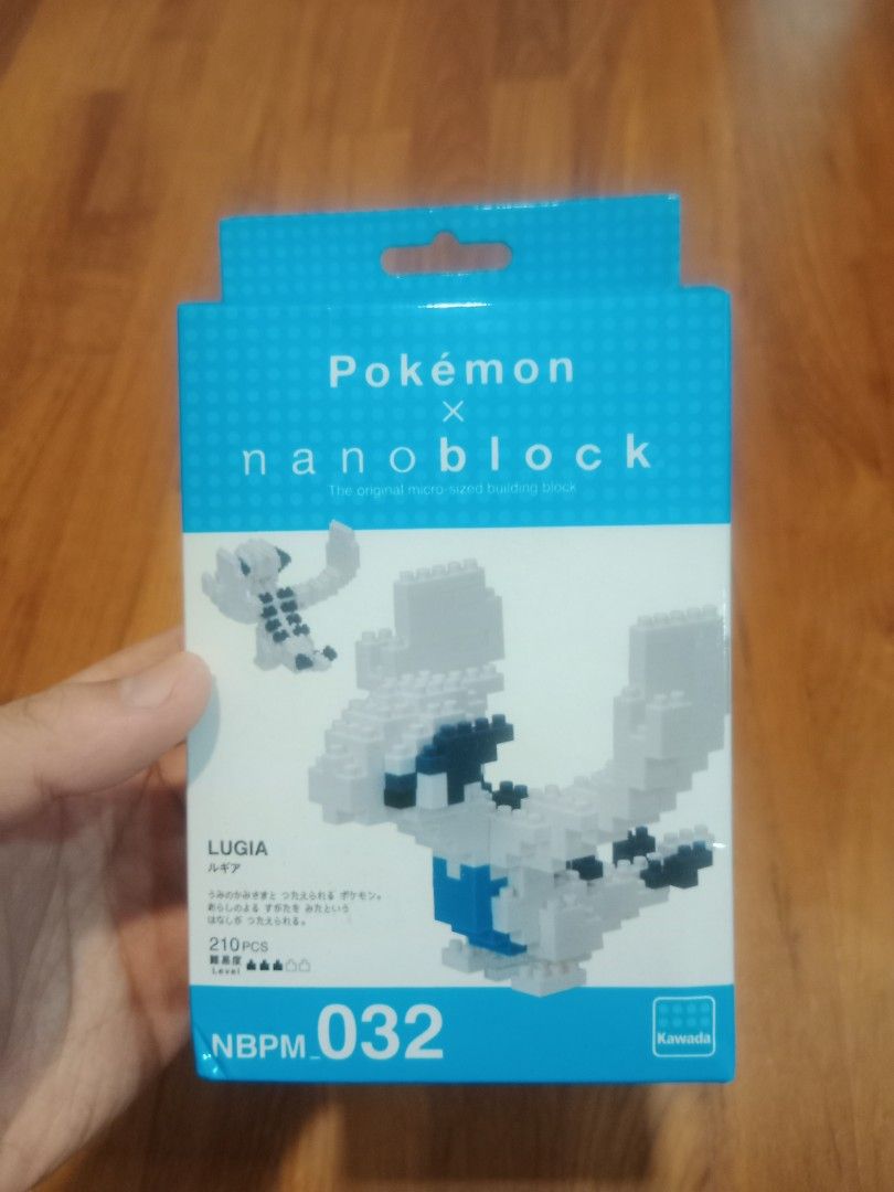 Lugia Nanoblock kawada pokemon, Hobbies & Toys, Toys & Games on Carousell