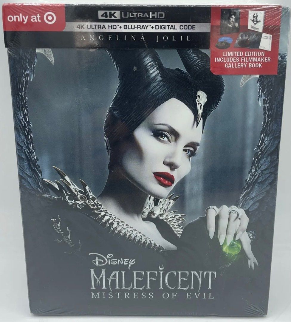 Maleficent: Mistress of Evil 4K UHD/BR (Target Exclusive), Video Gaming ...