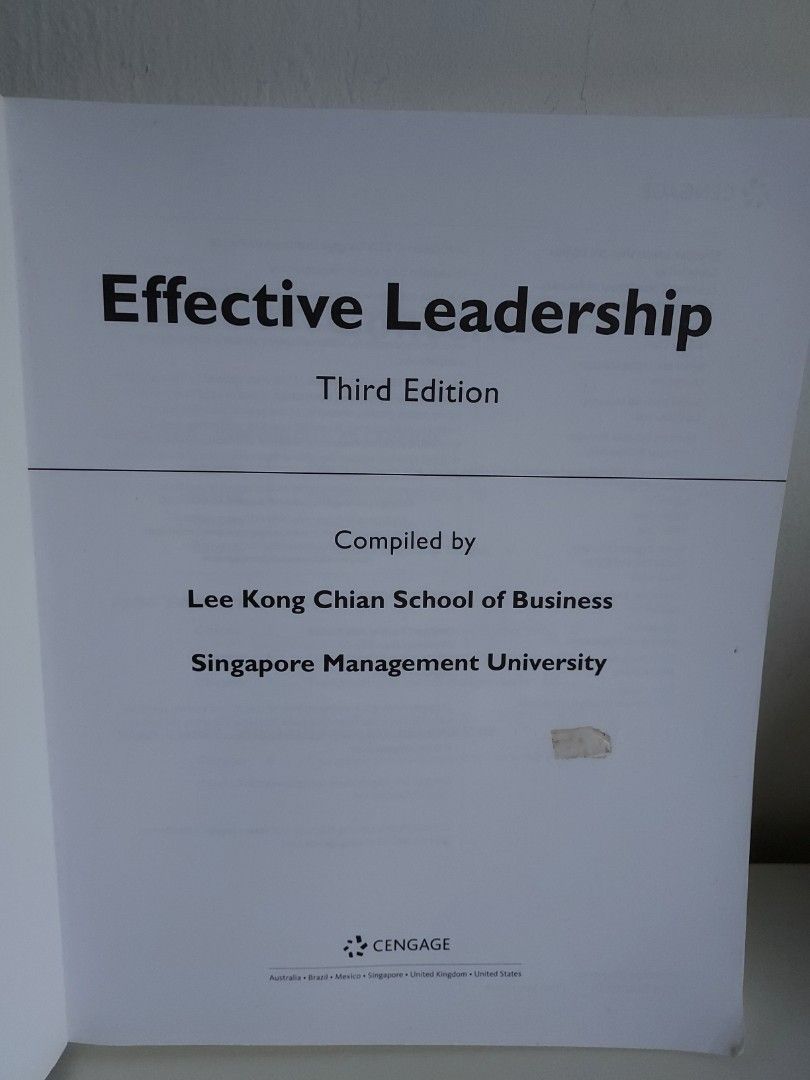 Management Book: Effective Leadership, Hobbies & Toys, Books ...