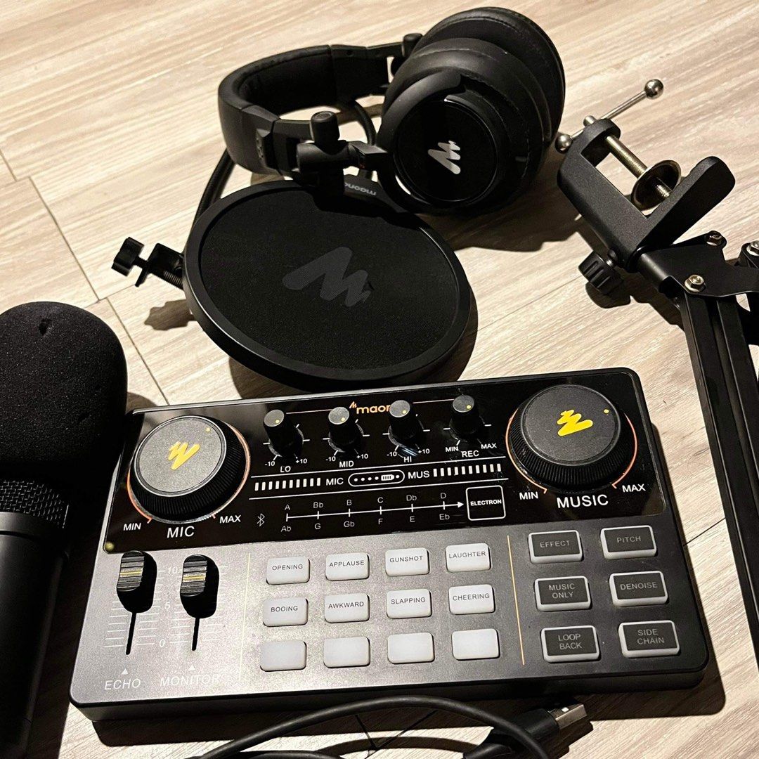 Maono sound card, Audio, Portable Music Players on Carousell