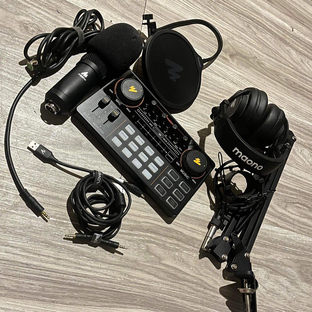 Maono sound card, Audio, Portable Music Players on Carousell