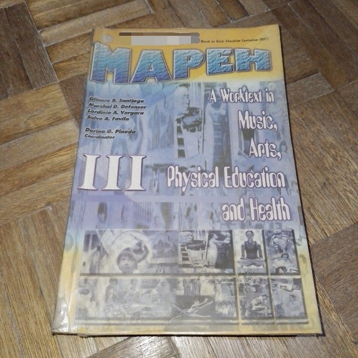 MAPEH Music, Arts, Physical Education and Health book for High School ...