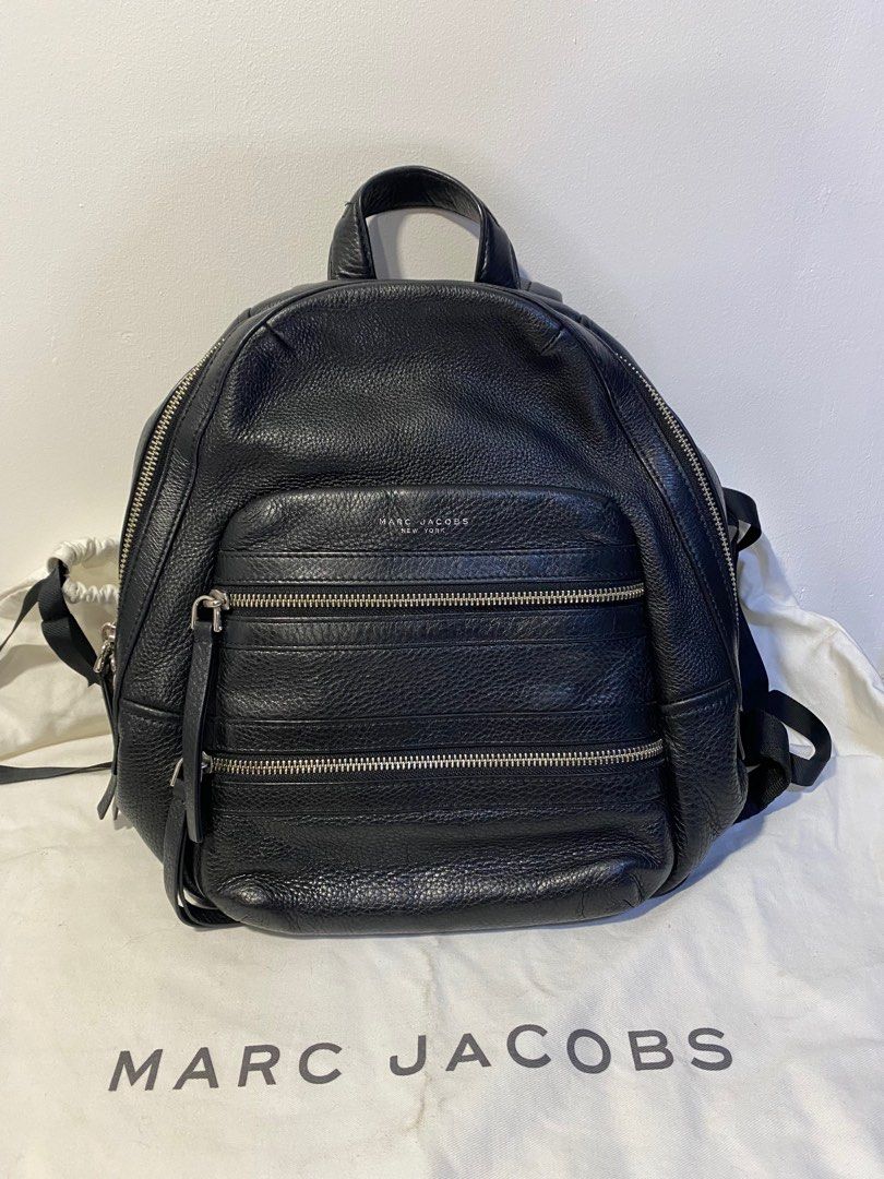 Marc Jacobs Backpack Black, Women's Fashion, Bags & Wallets, Backpacks ...