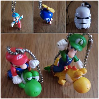 USJ Super Nintendo World Mario Plush Keychain Snoopy Charm keychains ...