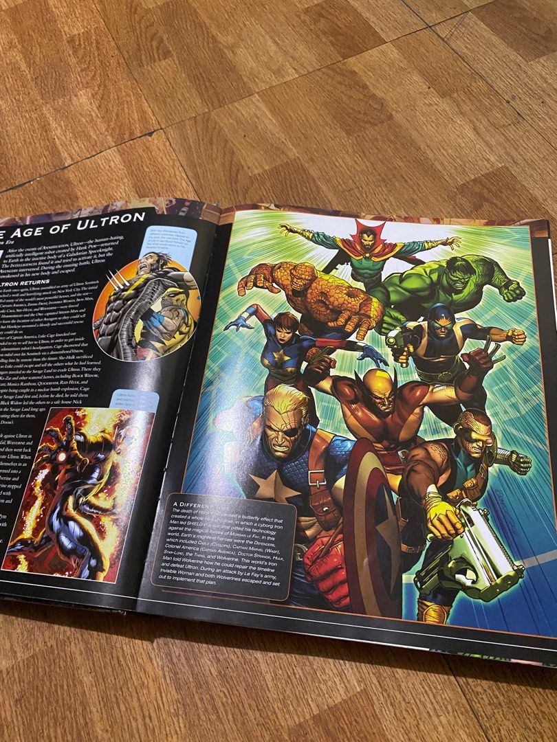 Marvel Encyclopedia Updated and Expanded, Hobbies & Toys, Books ...