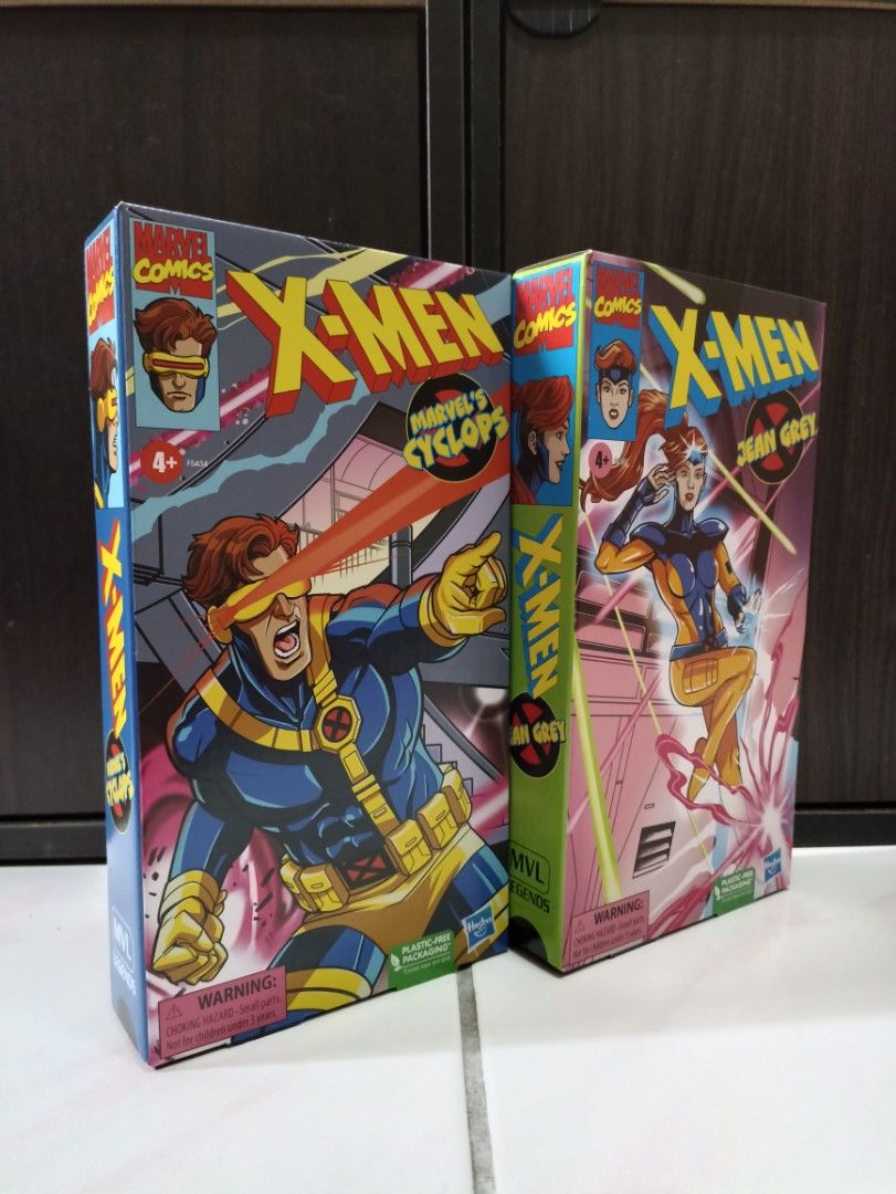 Marvel legends vhs x-men animated series cyclops and jean grey, Hobbies & Toys, Toys & Games on ...