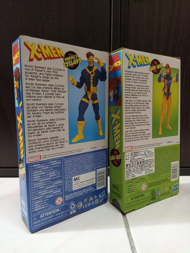 Marvel legends vhs x-men animated series cyclops and jean grey, Hobbies ...