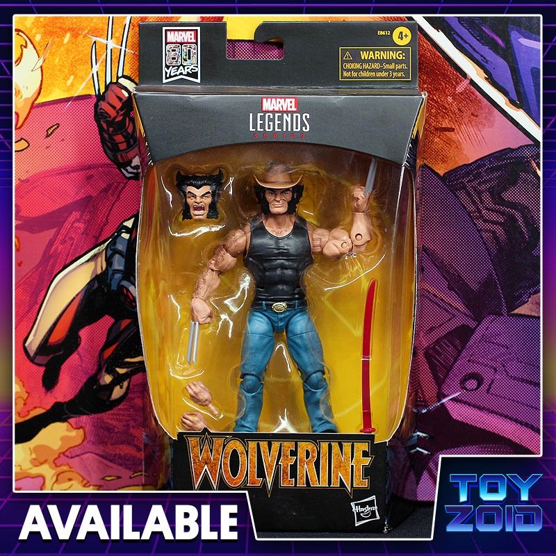 Marvel Legends X-Men Wolverine Logan Cowboy 80 Years Anniversary ...